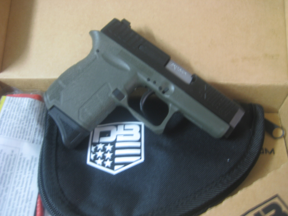 DiamondBack DB9 MICRO compact Semi Auto Pistol NEW IN BOX 9mm Luger ...