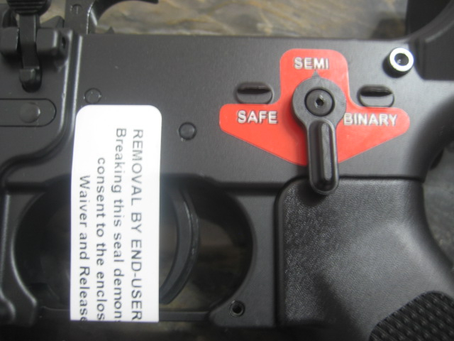 Franklin Armory BINARY 3 Position BFS III lower half AR LOWER NEW IN ...