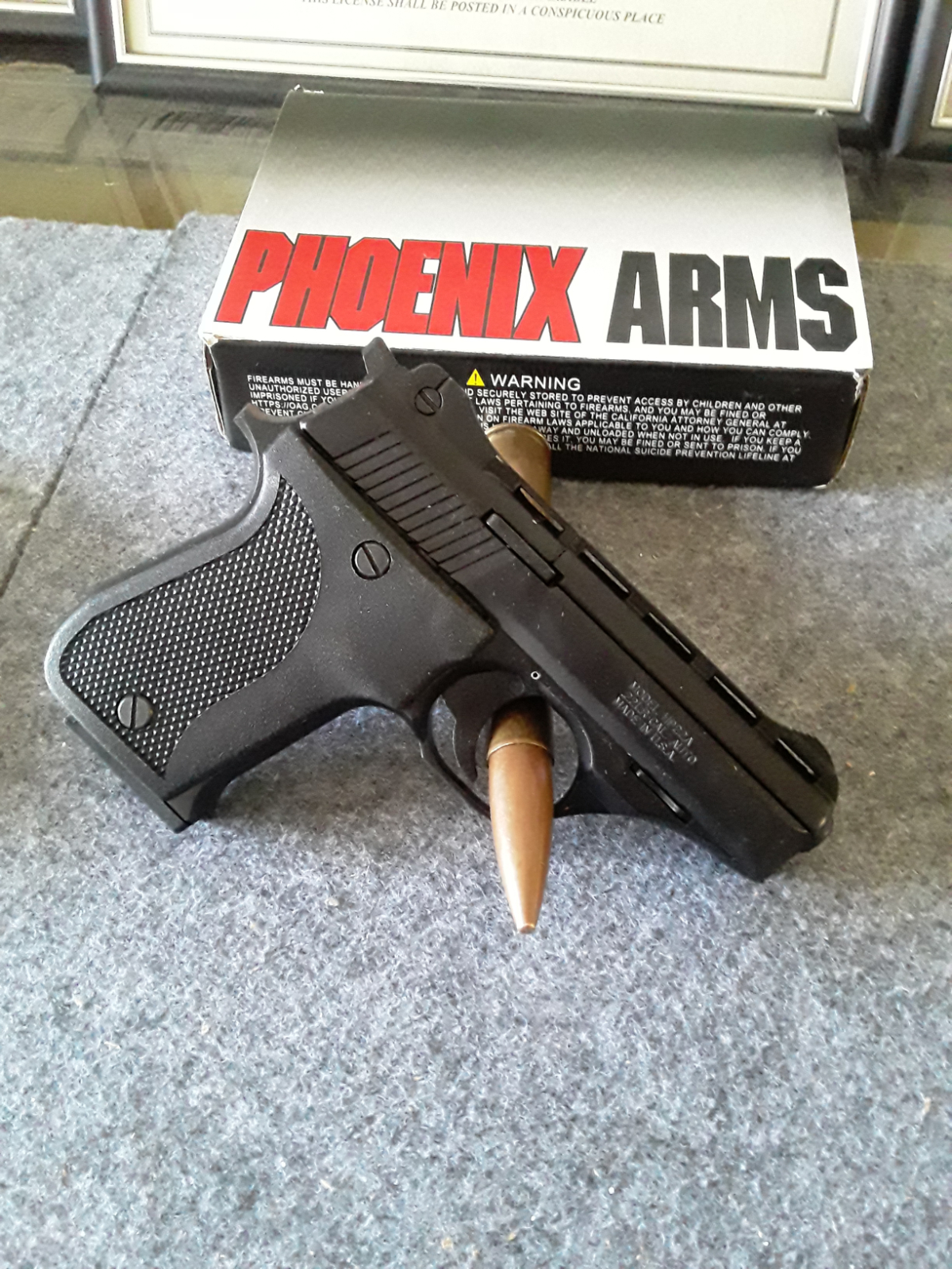 PHOENIX ARMS model HP22A 22LR semi automatic pistol. Ton of fun under ...