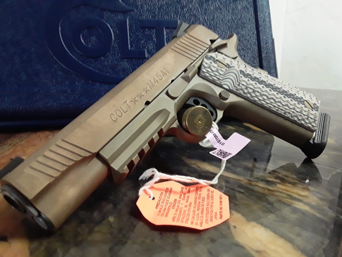 COLT CUSTOM SHOP CQB 1911 45 USMC rail Gun CQBP Brand New in Box ...