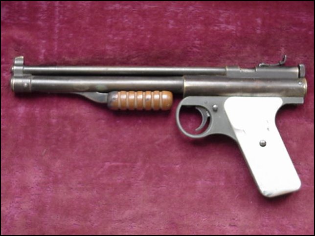 Benjamin Model 132 22 Caliber Air Pistol Shoots For Sale at GunAuction ...