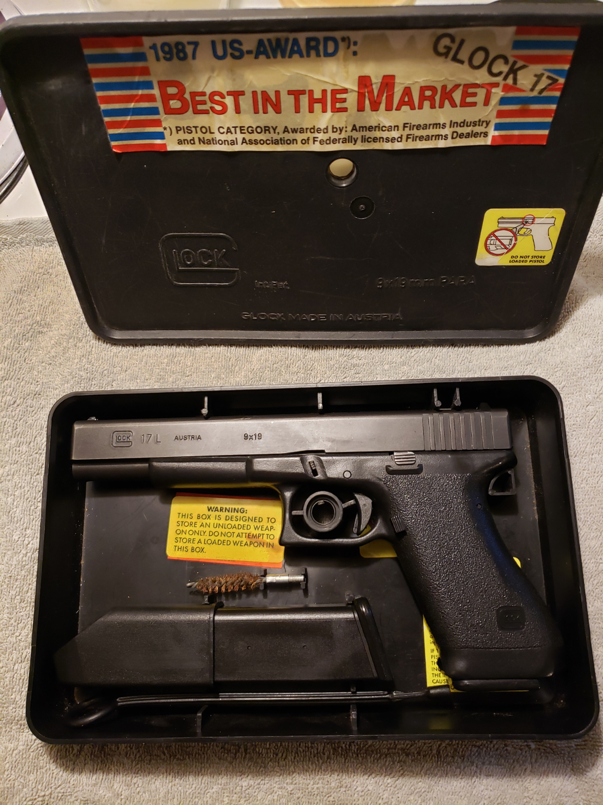 Glock 17L gen1 long slide factory ported used 17122400 - GunAuction.com