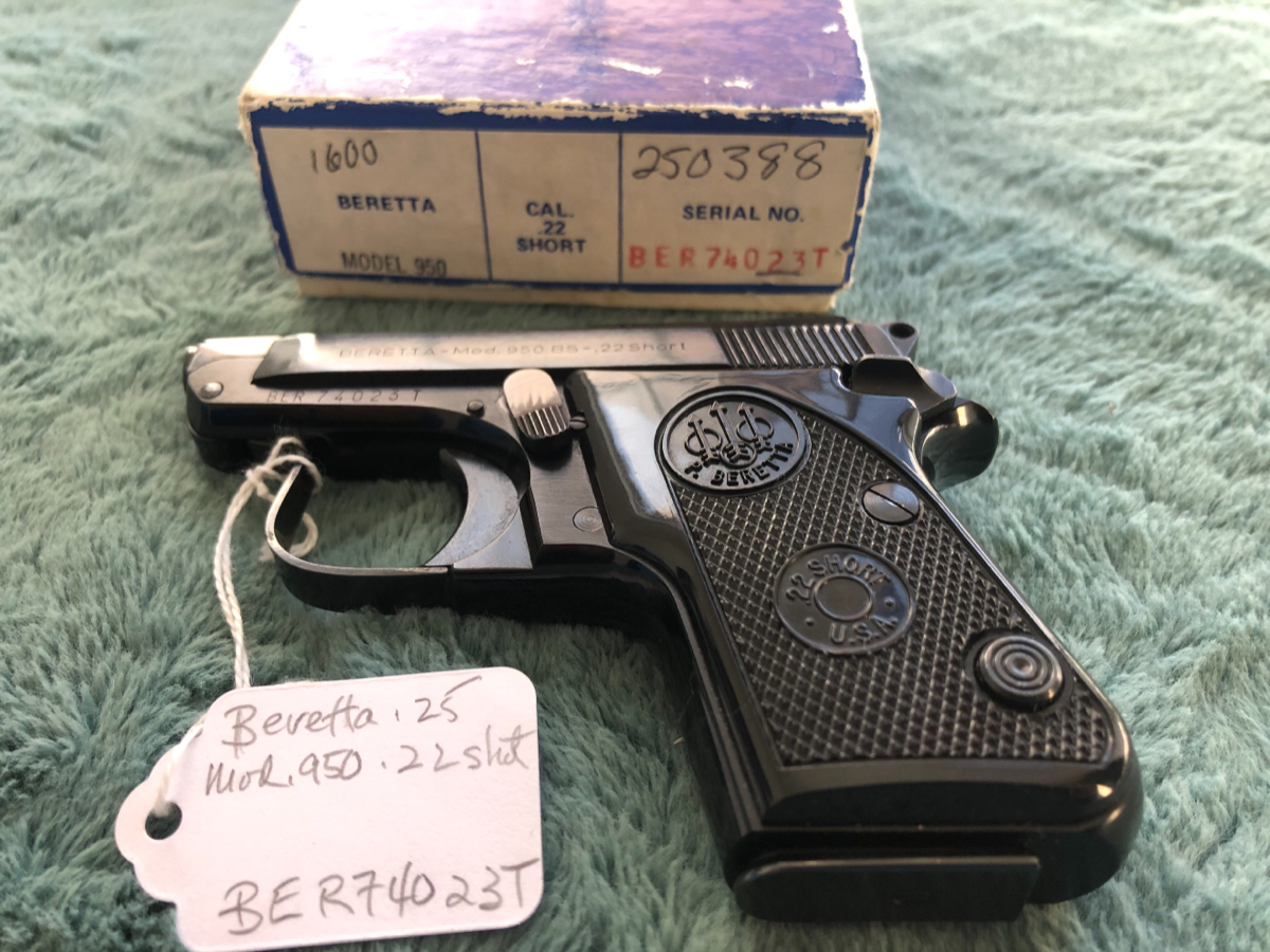 Beretta model 950 BS .22 Short 17194583 - GunAuction.com