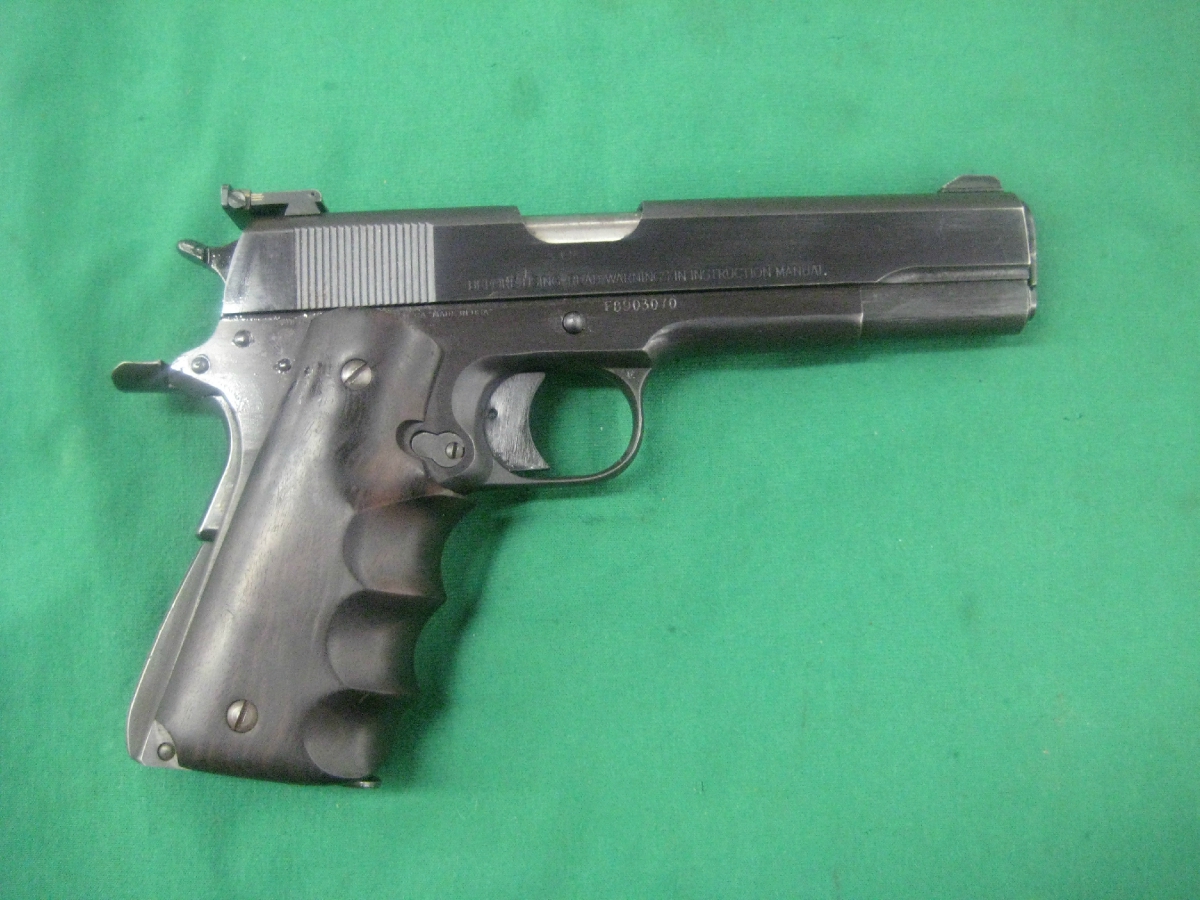 Federal Ordnance 1911 Government Semi Auto Pistol Walnut Grips Target ...